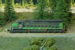 SOO SD45 #6492 - CUSTOM-NSCALE